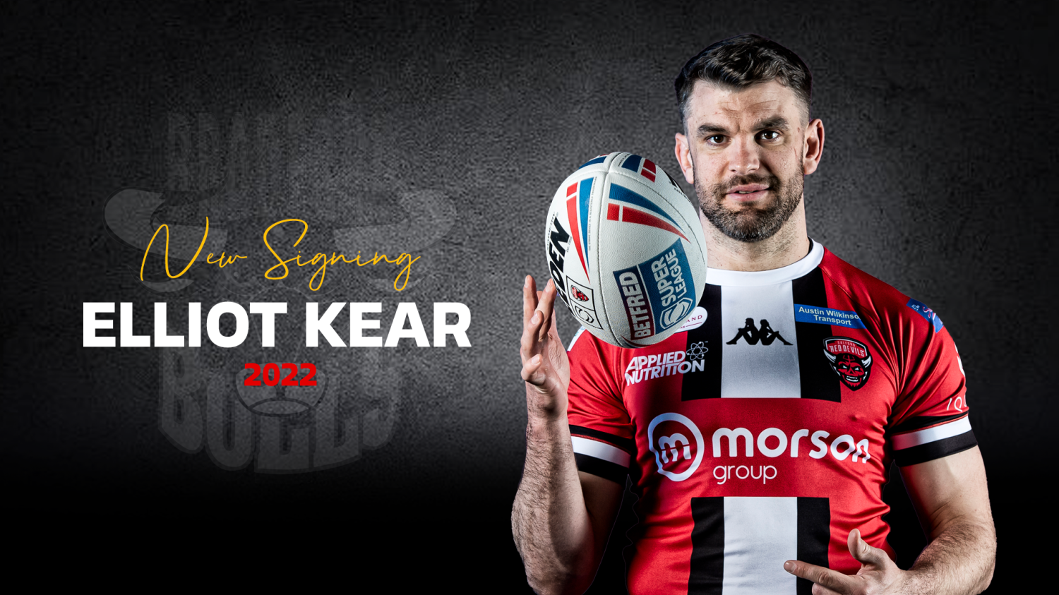 WELCOME BACK, ELLIOT KEAR!