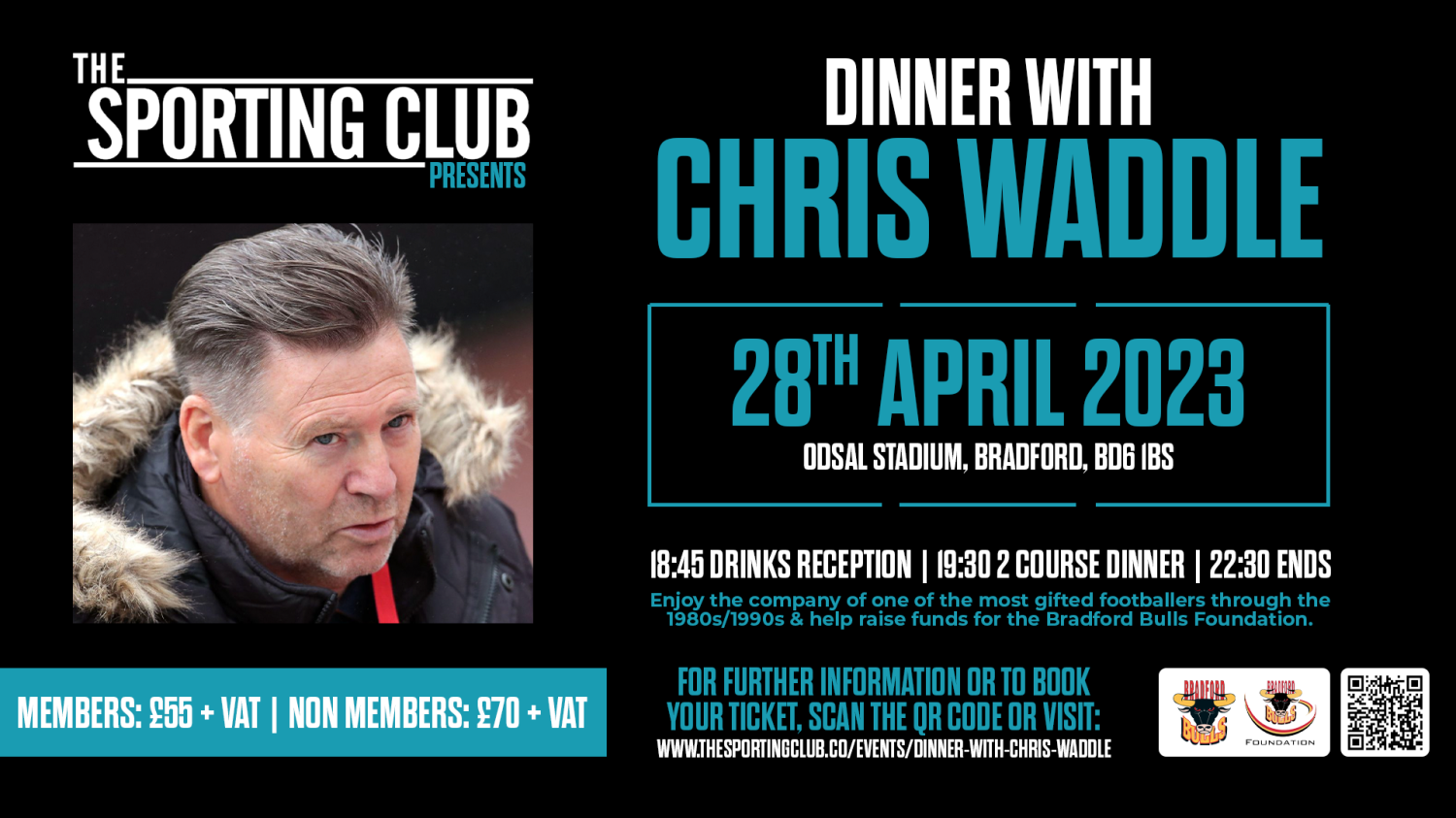 A DINNER WITH CHRIS WADDLE