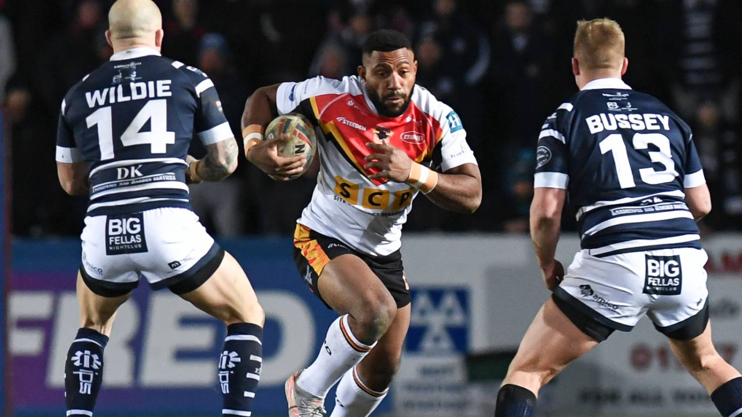 BULLS BATTLE IN DEFEAT