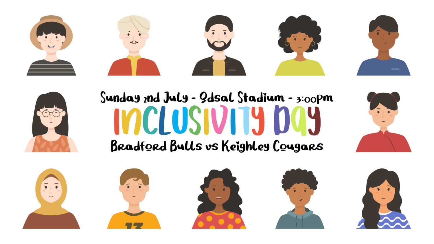 GET INVOLVED WITH OUR INCLUSIVITY DAY