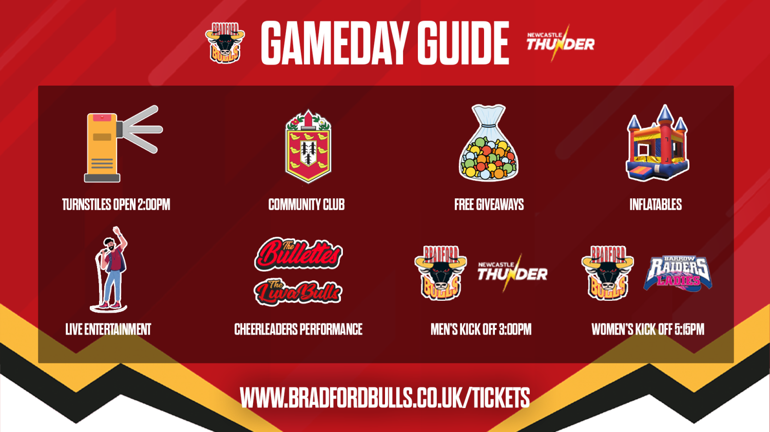 GAMEDAY GUIDE | DOUBLE HEADER